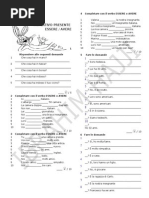 I Verbi Riflessivi Al Passato Prossimo Con Esercizi | PDF