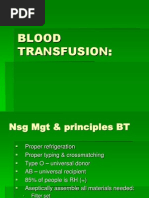Emergency Blood Request Form | PDF | Blood Transfusion | Blood Type