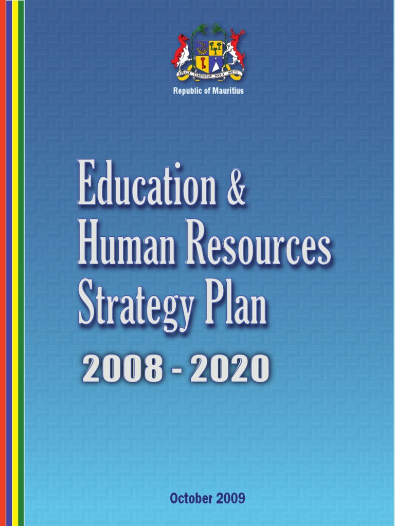 Educational & Human Resource Strategic Plan 2008-2020 | PDF ...