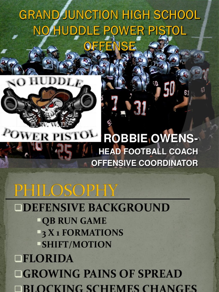 Gjhs Pistol Game Planning Clinic | PDF | Quarterback | American ...