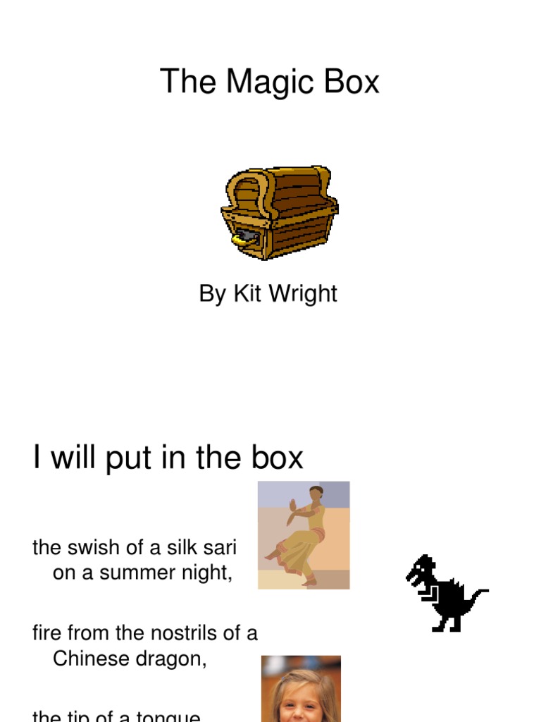 The Magic Box: by Kit Wright | PDF
