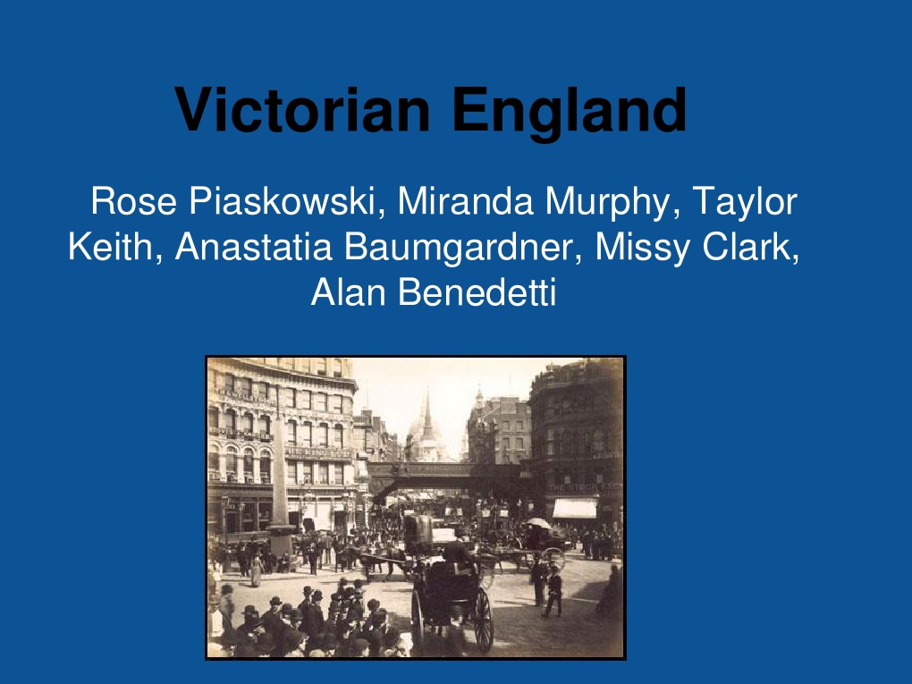 Life in Victorian England: Society & Conditions | PDF