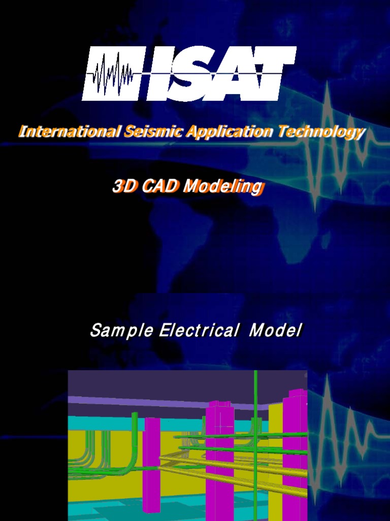 3D CAD Modeling: International Seismic Application Technology | PDF ...