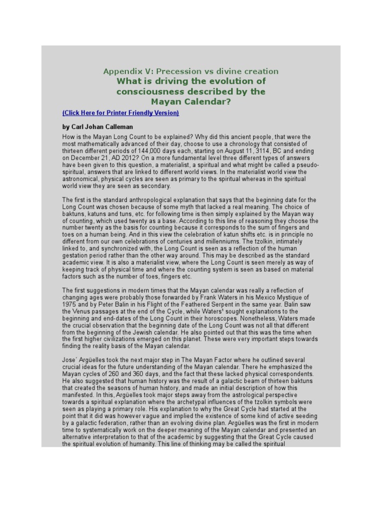 Mayan Calendar Explained | Download Free PDF | Zodiac | Maya Civilization