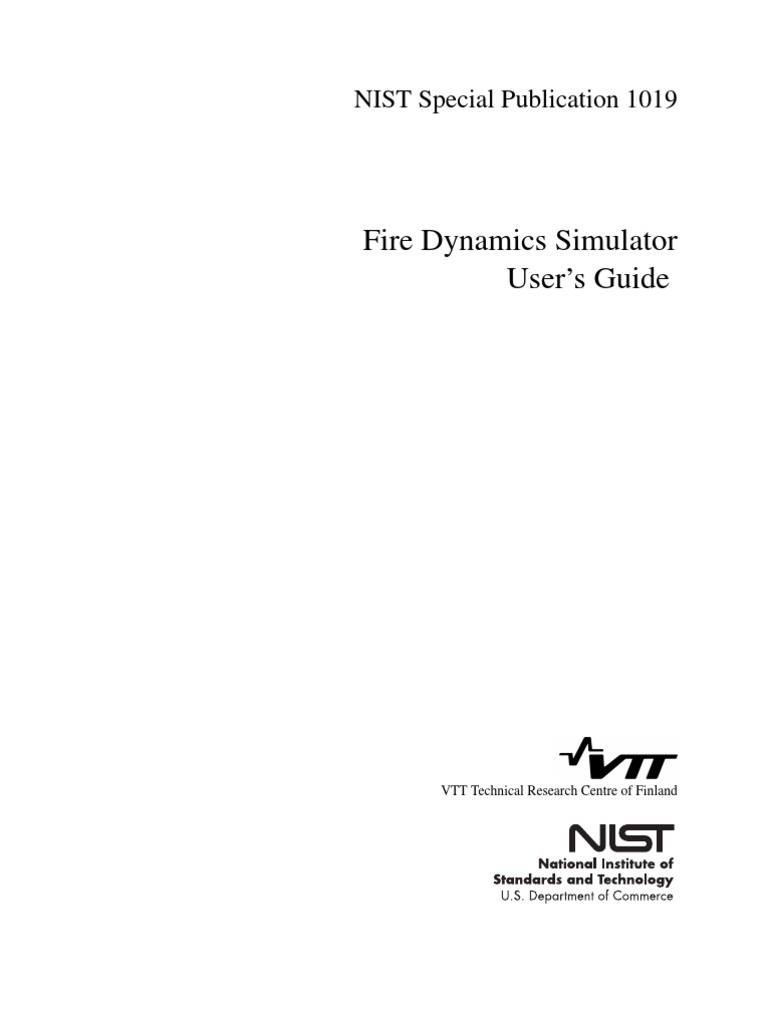 FDS User Guide | Download Free PDF | National Institute Of Standards ...
