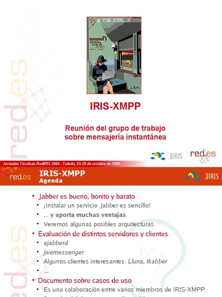 Presentac XMPP | PDF | Servidor (Computación) | Informática