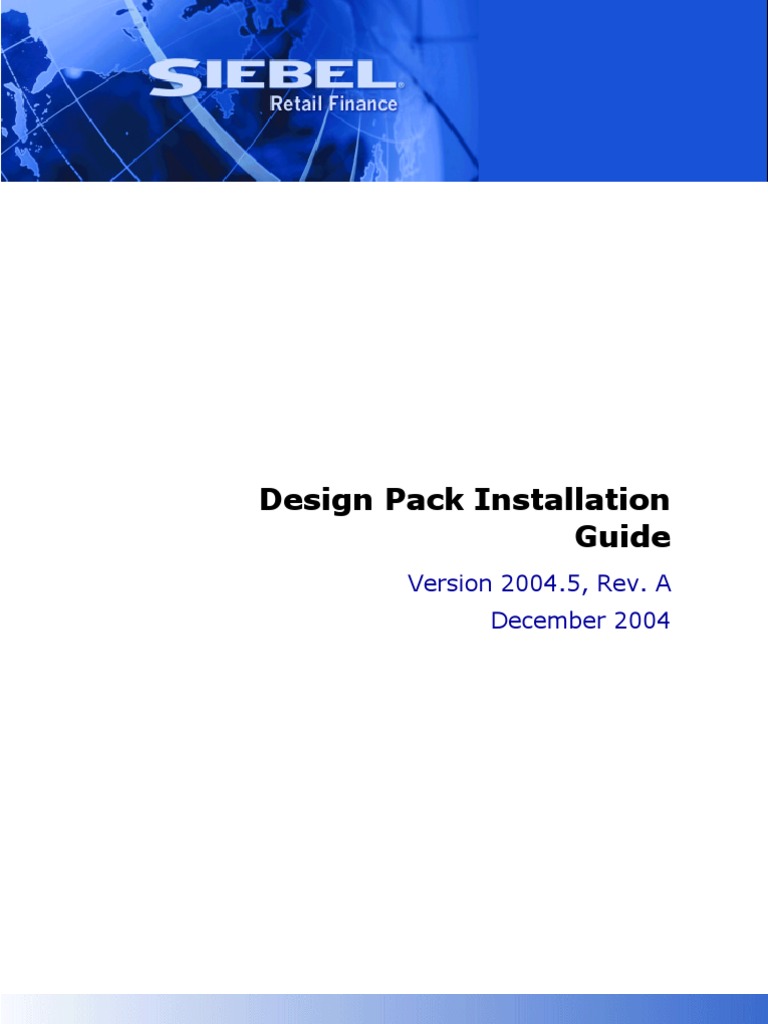 Design Pack Installation | PDF | Zip (File Format) | Computer File