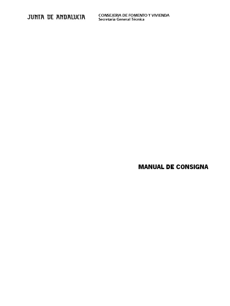 Manual del Servicio Consigna Andalucía | PDF | Archivo de computadora ...