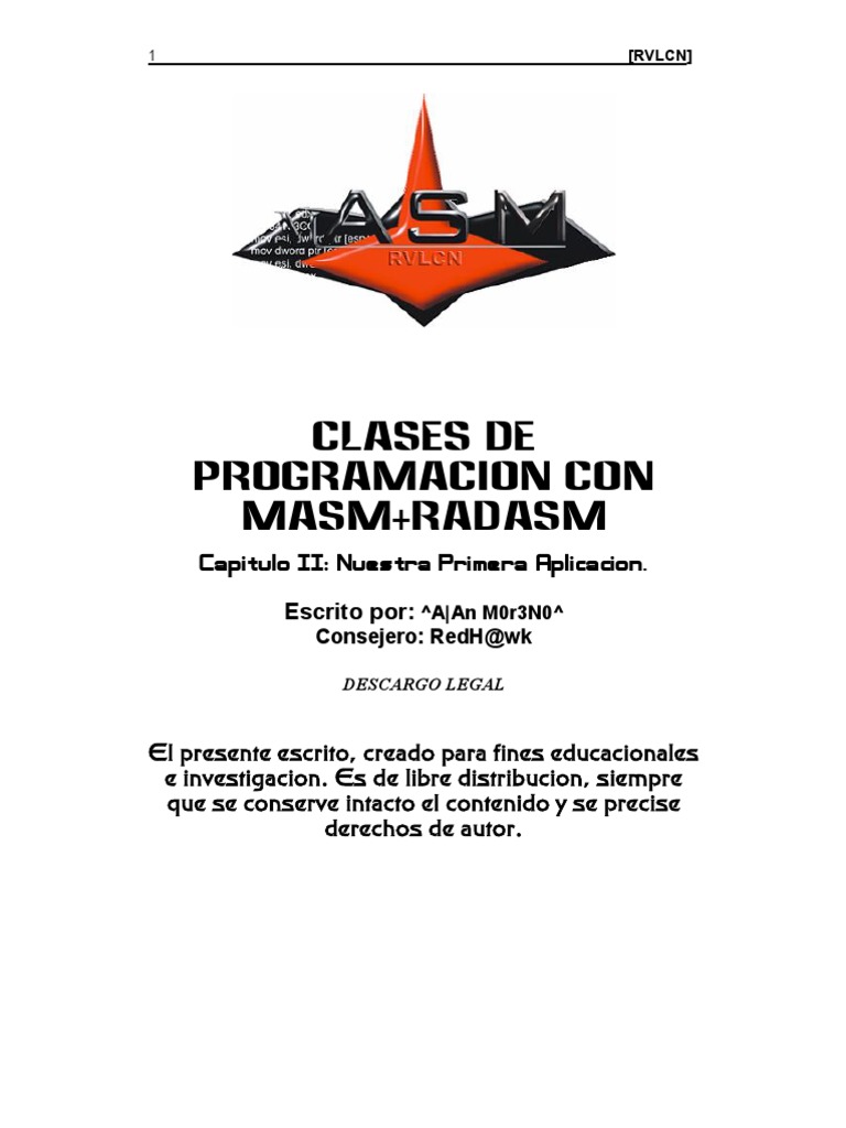 Curso Radasm II | PDF | Almacenador intermediario de datos | Poco