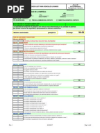Checklist para tractocamion