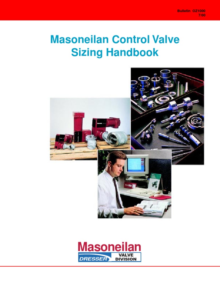 Masoneilan Control Valve Sizing Handbook | PDF | Fluid Dynamics | Pressure