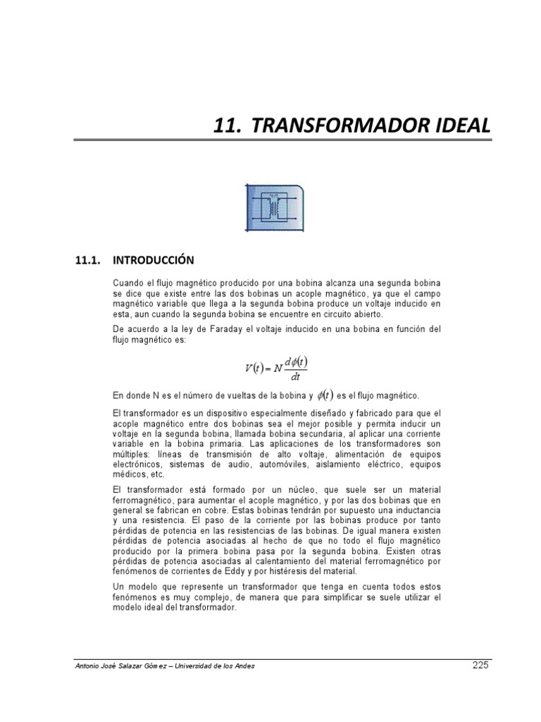 Transformador Ideal | PDF