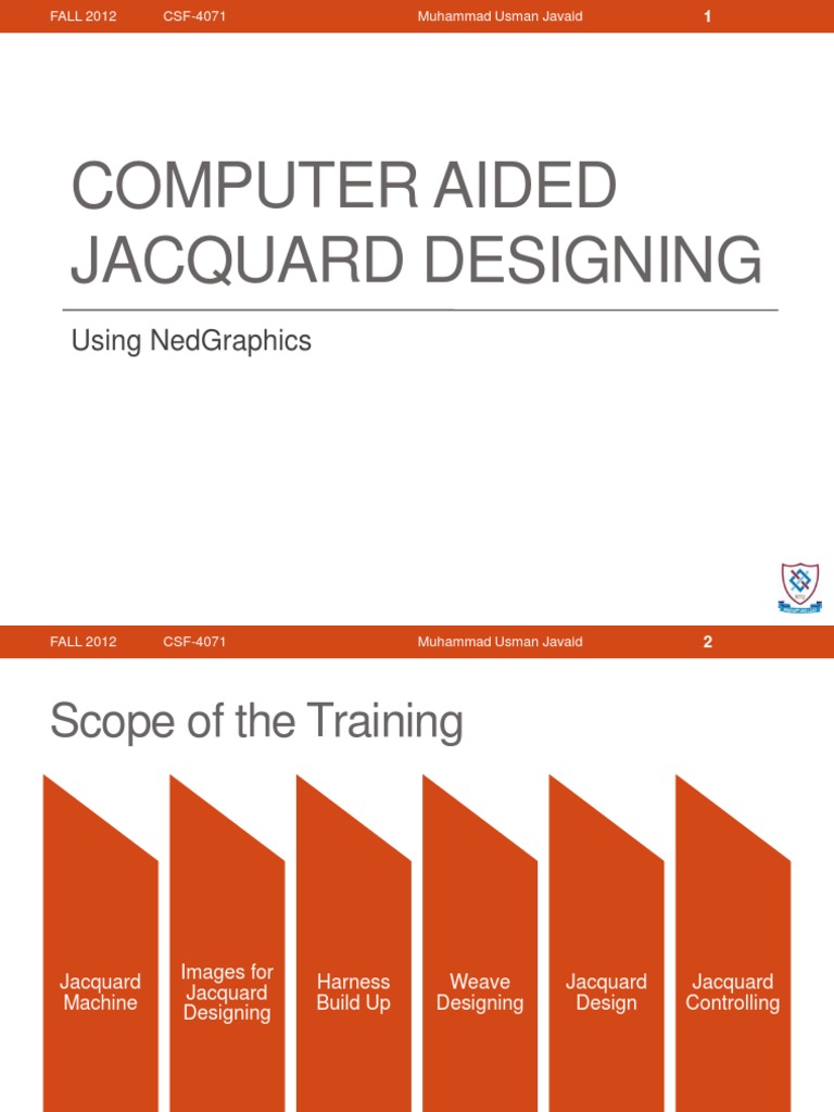 Computer Aided Jacquard Designing | PDF | Loom | Pixel