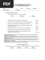 Borderline Personality Questionnaire BPQ Sample Report Scoring | PDF ...