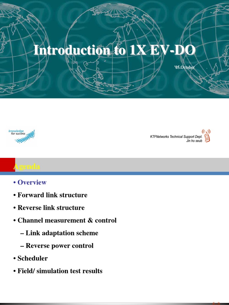Cdma2000-1x Ev Do | PDF | Forward Error Correction | Data Transmission