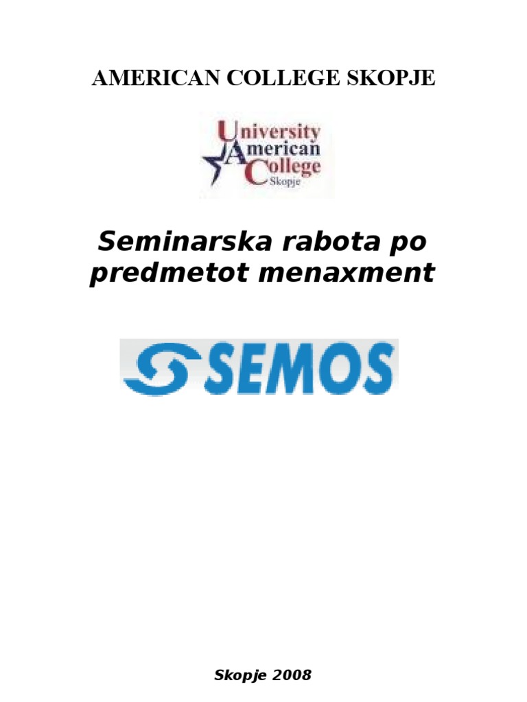 SEMOS | PDF