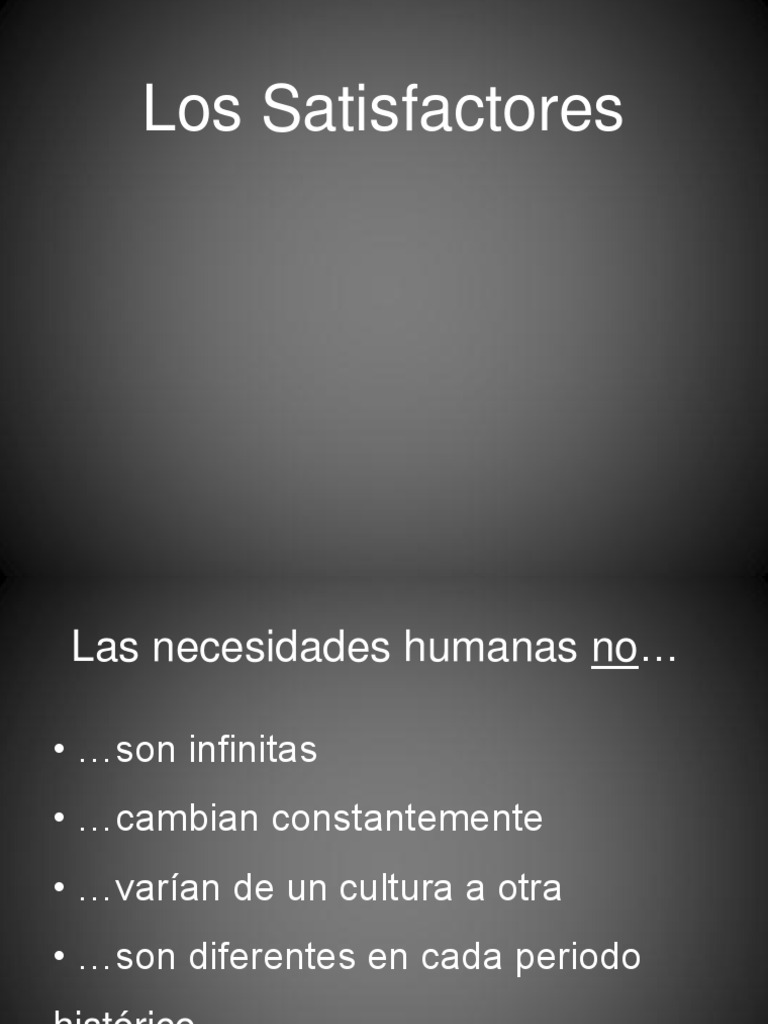 Los Satisfactores | Amor | Conceptos psicologicos