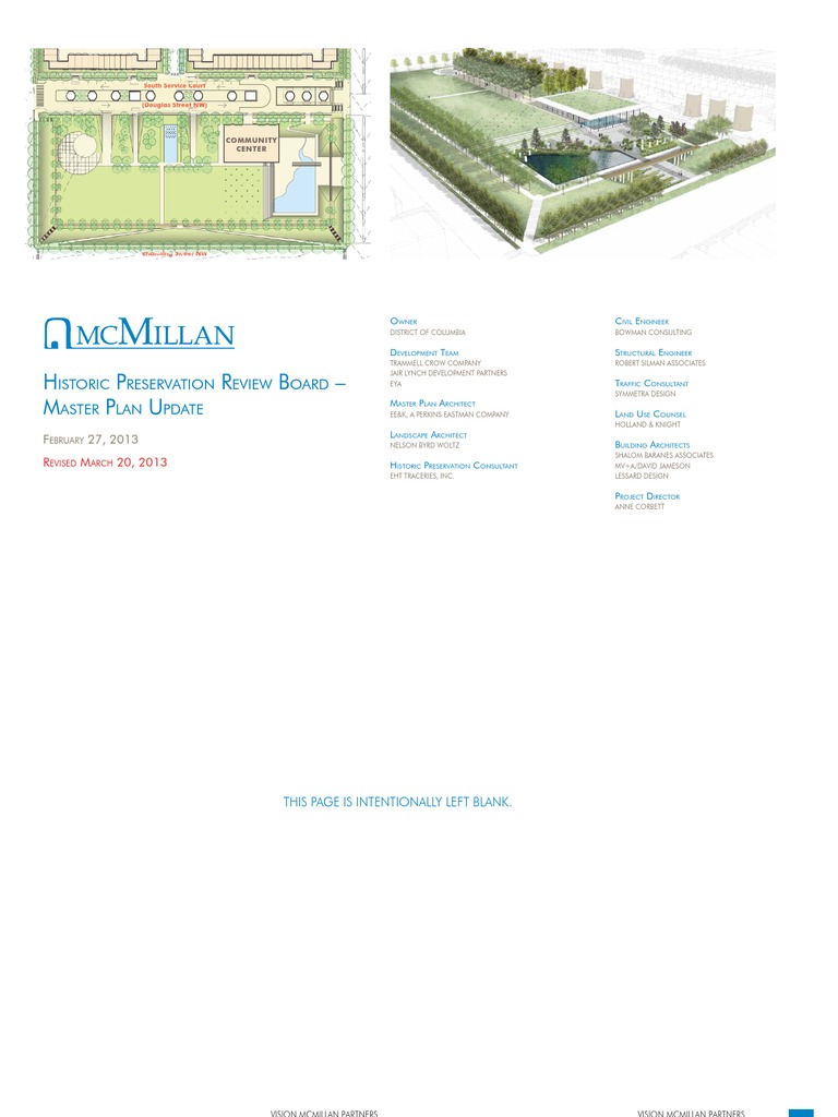 VMP HPRB Master Plan Update Revised - 2013 03 | PDF | Reservoir | Land Use