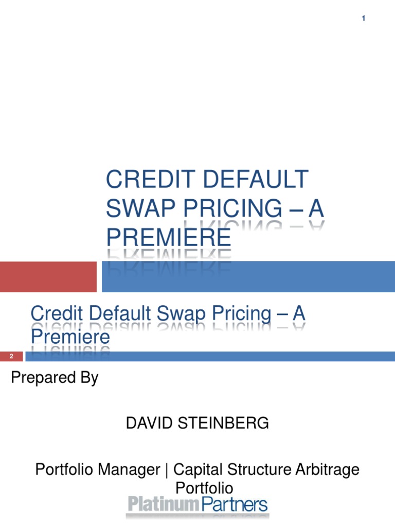 Credit Default Swap Pricing Model | PDF | Credit Default Swap | Credit ...