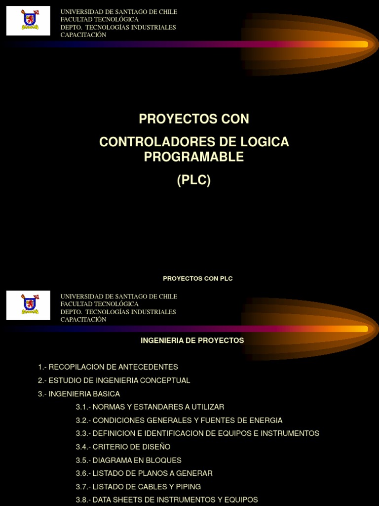 2 - Proyectos Con PLC | PDF | Instituto de Ingenieros Eléctricos y Electrónicos | Controlador ...