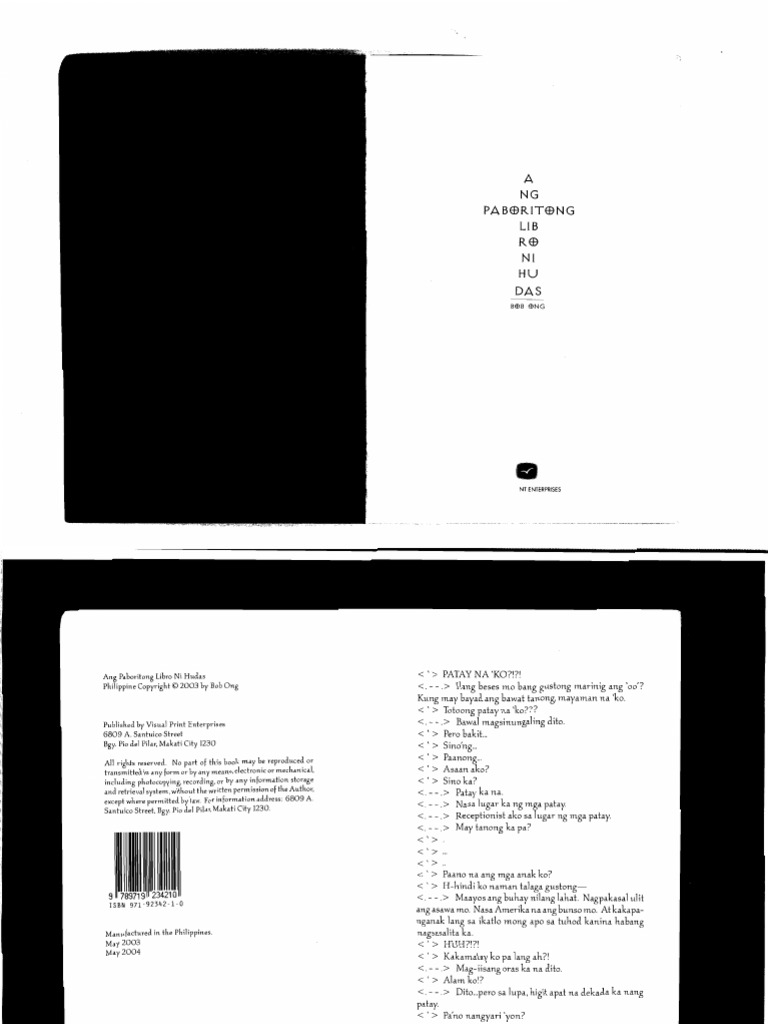 Bob Ong - Ang Paboritong Libro Ni Hudas PDF | PDF