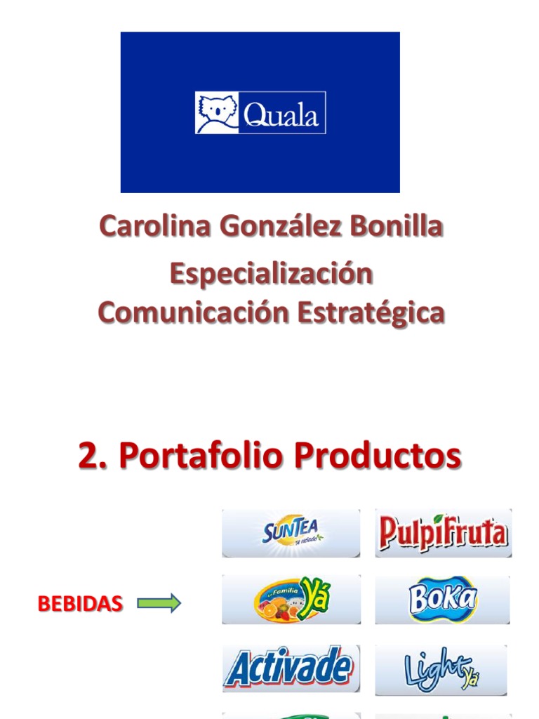 Quala | PDF | Producto (Negocio) | Publicidad