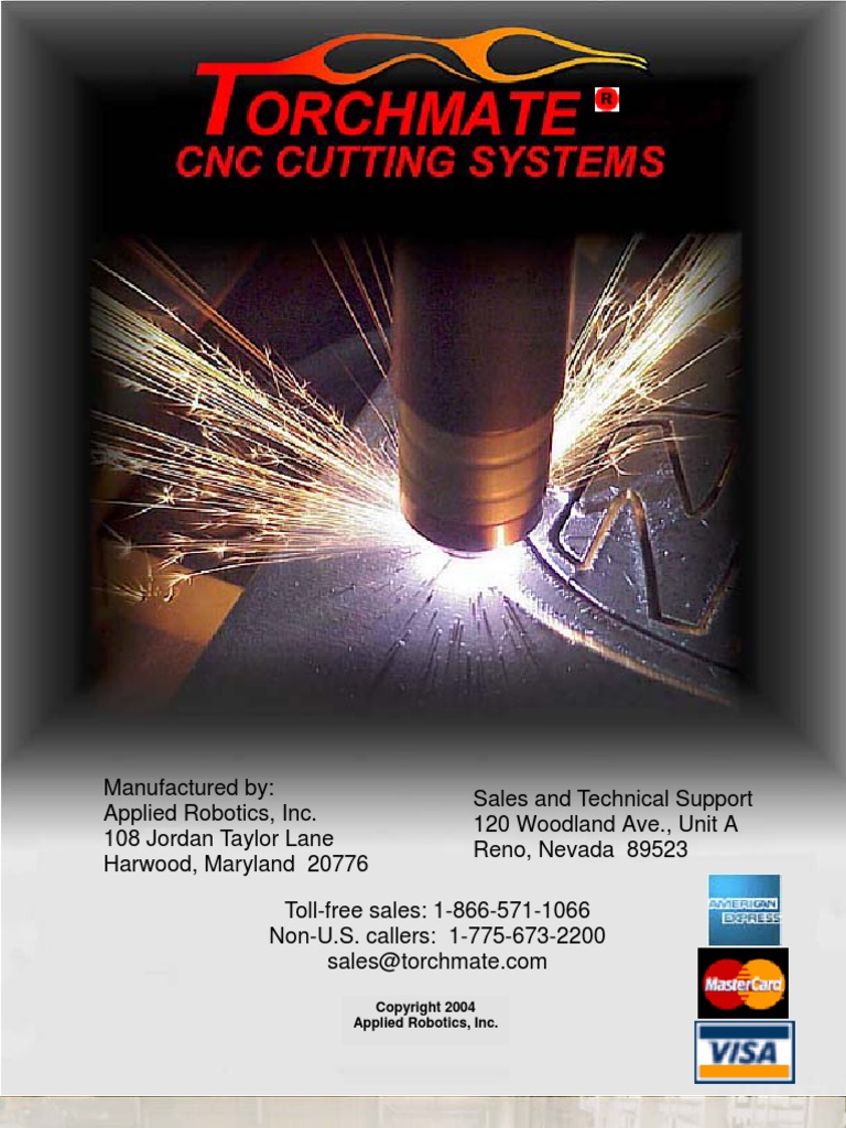 Torchmate Catalog 11-8-04 | Numerical Control | Technology & Engineering