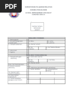 Profil Peribadi Dan Senarai Tugas Guru | PDF