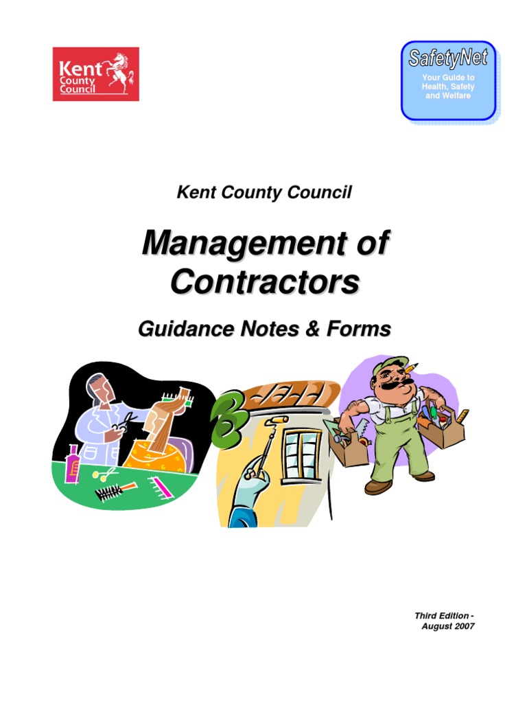 Vetting & Selection of Contractors (All Including Non-Construction ...