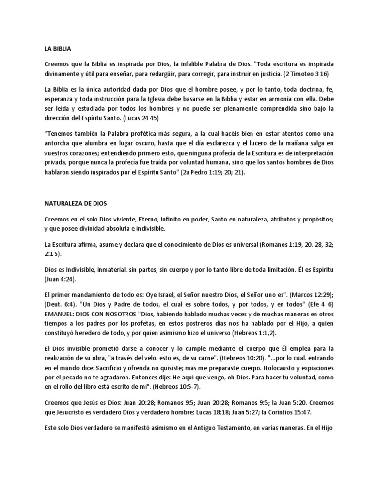 Doctrinas Fundamentales IPUC | PDF | La resurrección de Jesús | Cristo (título)