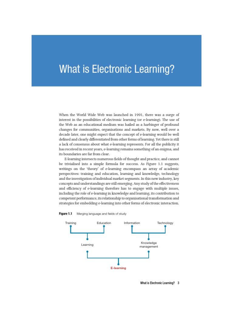 E Learning | PDF