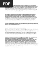 DENR Organizational Chart | PDF | Business | Government