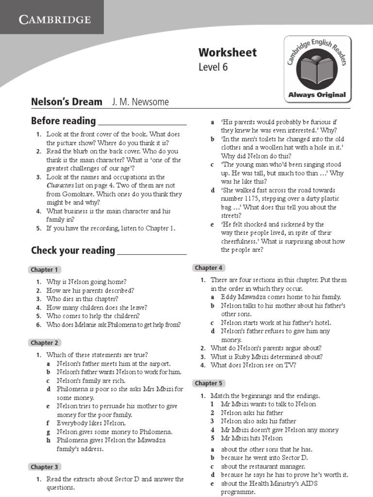 Nelsons Dream | PDF | Violence