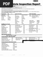 UBER Inspection Form PDF | PDF