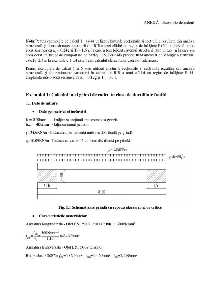 Exemplu Dimensionare Grinda - Pag7 | PDF