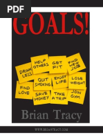 Goals by Brian Tracy | PDF | Self-Improvement