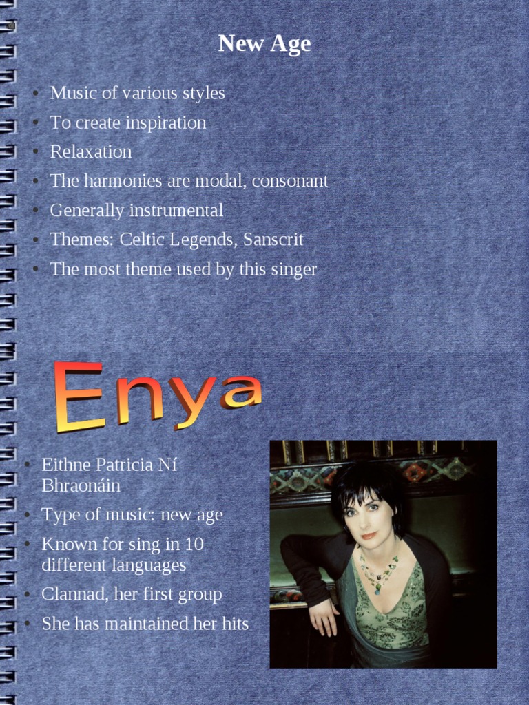 Enya | PDF | Albums | Entertainment Award