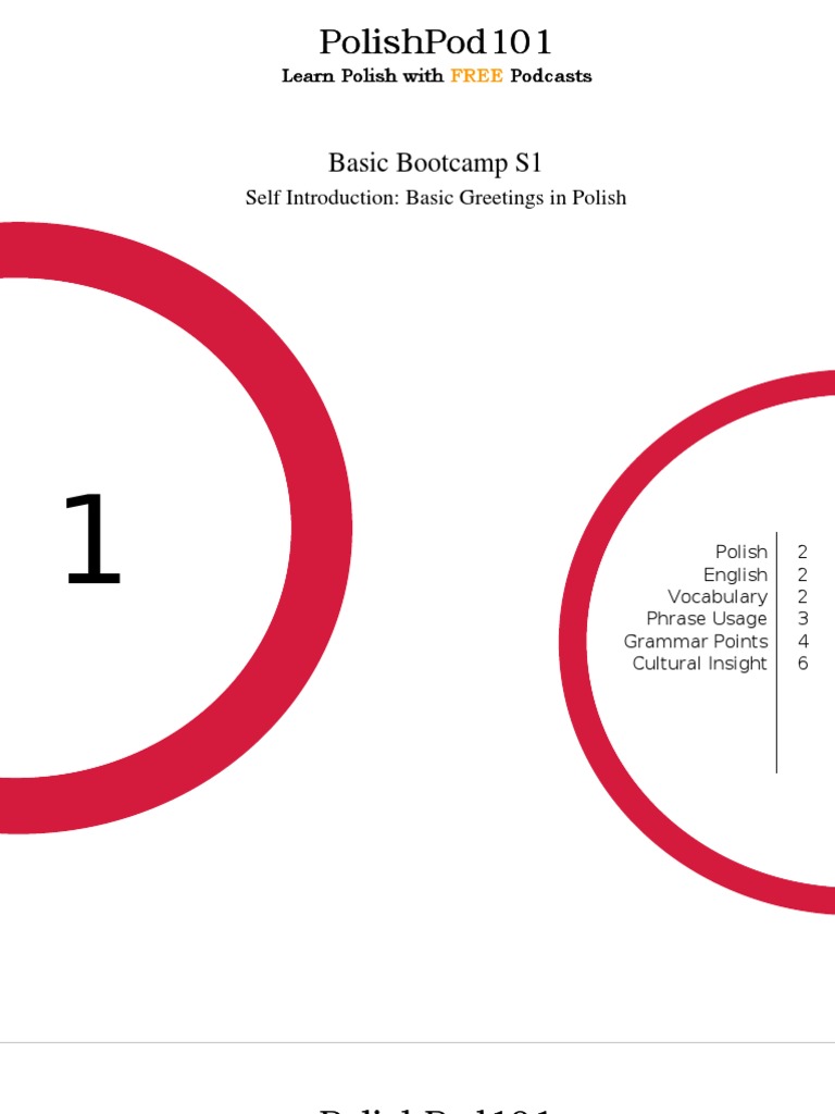 Learn Polish | PDF | Grammatical Conjugation | Verb