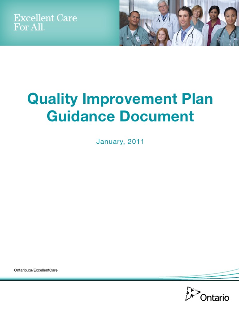 Hospital Quality Improvement Plan Guide | PDF | Hospital | Patient