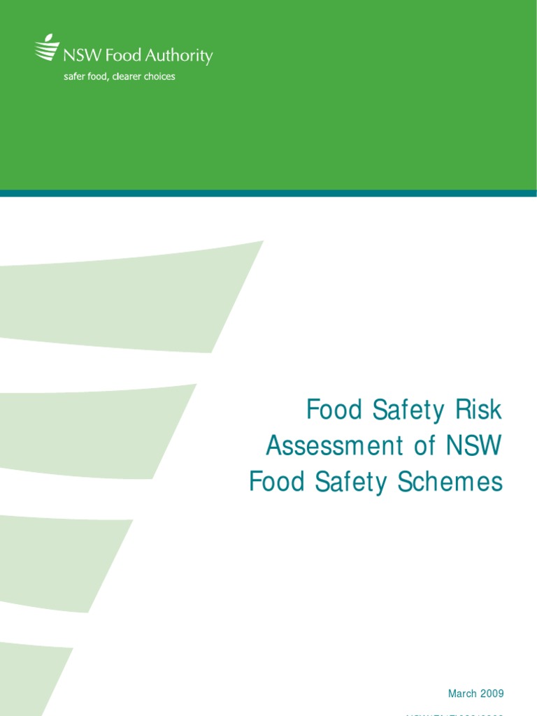 Food Safety Scheme Risk Assessment | PDF | Foodborne Illness | Hazard ...