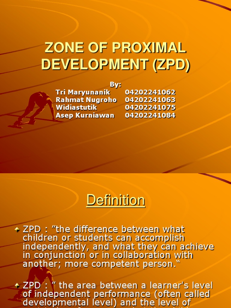 Zone of Proximal Development (ZPD) | PDF