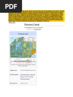 Panama Canal Worksheet | PDF | Panama Canal | Panama
