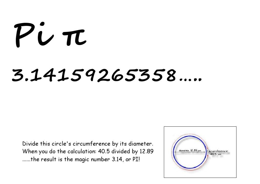 Pi | PDF | Pi | Numbers