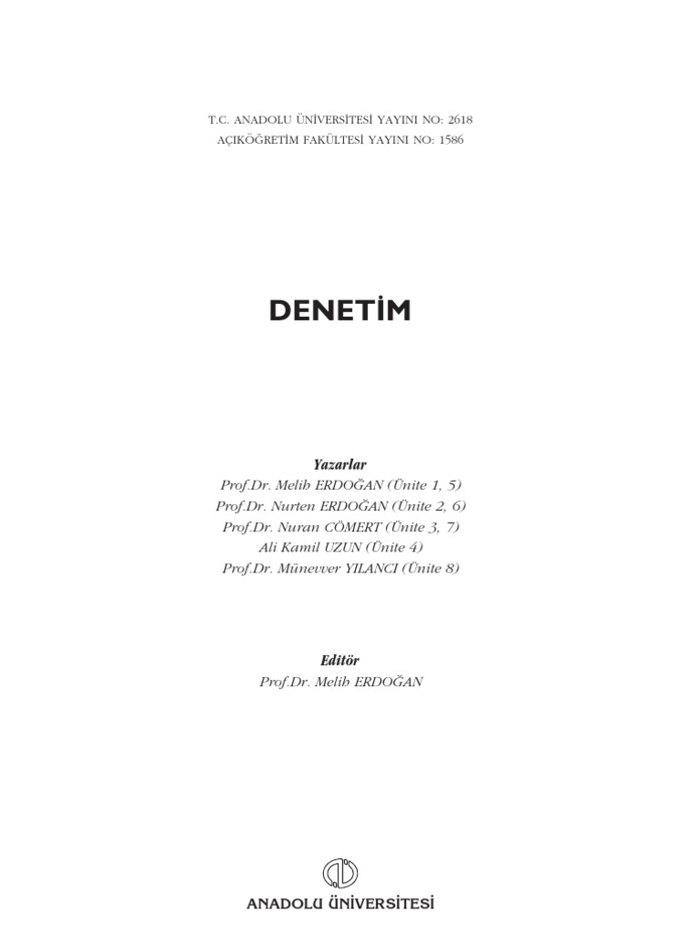 DENETİM | PDF
