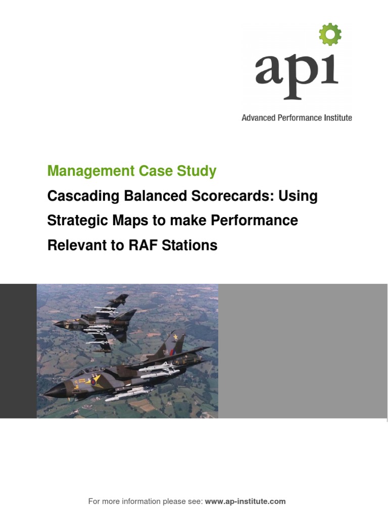 Cascading Balanced Scorecards | PDF | Royal Air Force | Performance ...
