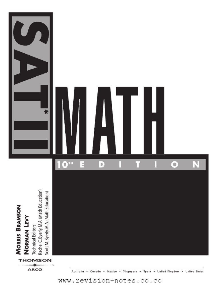 SAT II Math | PDF | Trigonometric Functions | Fraction (Mathematics)