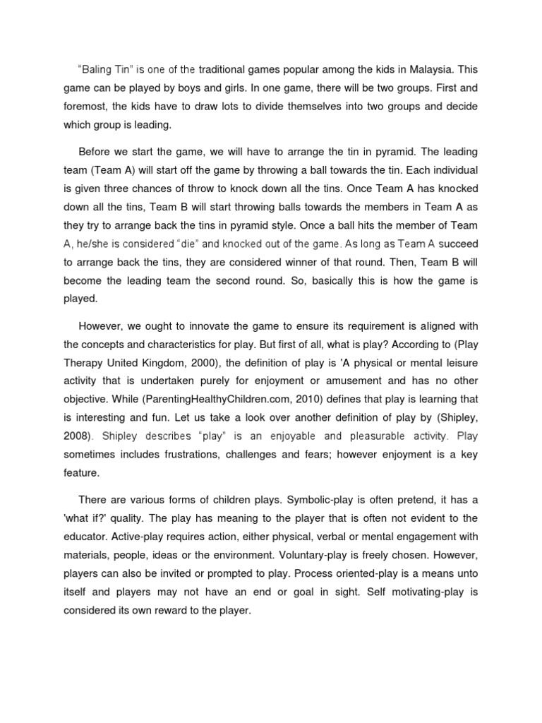 Sukan Rakyat (Baling Tin) | PDF | Perspiration | Learning