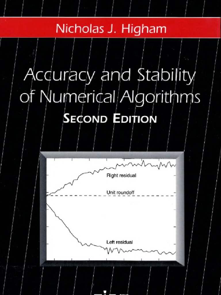 (Nicholas J. Higham) Accuracy and Stability of Num | PDF | Matrix ...