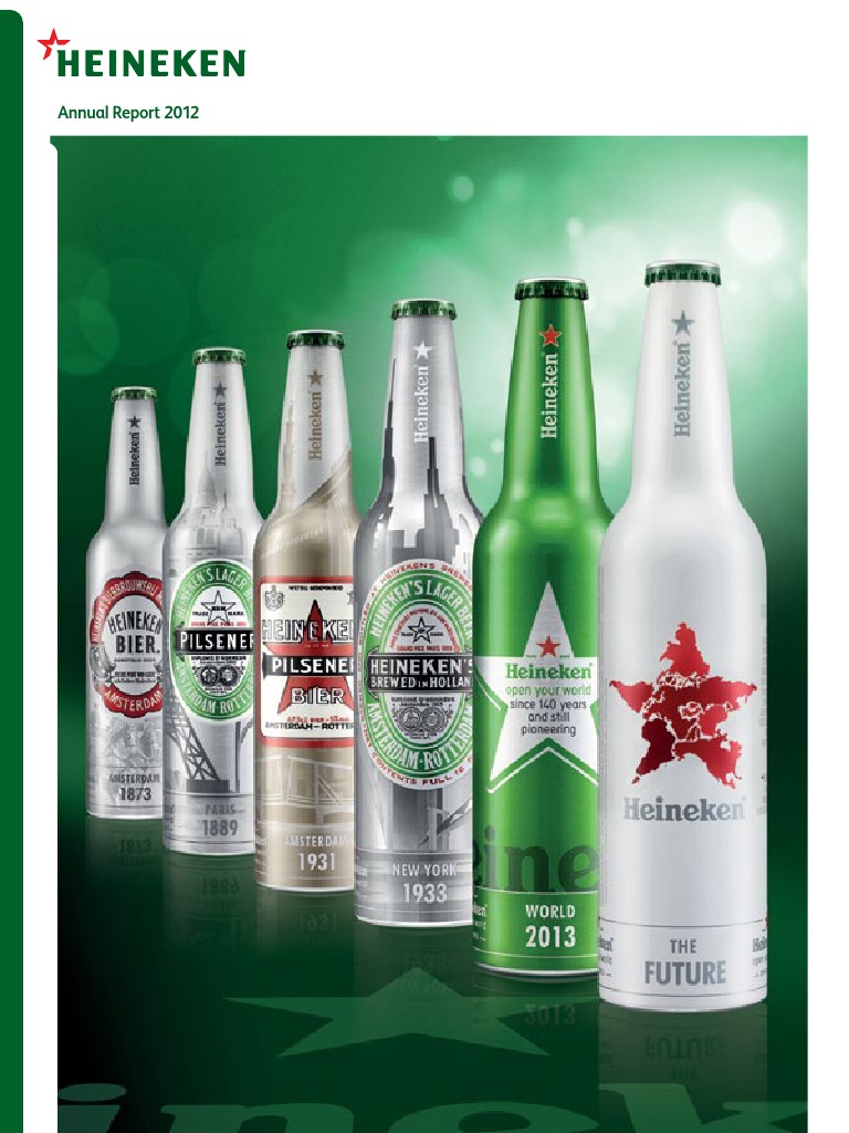 Heineken NV Annual Report 2012 Eng | PDF | Brand | Economies