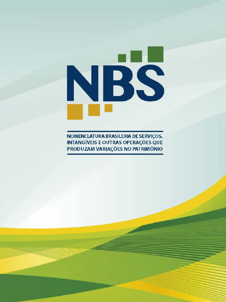 Cartilha NBS - Nomenclatura Brasileira de Serviços | PDF | Ministério ...